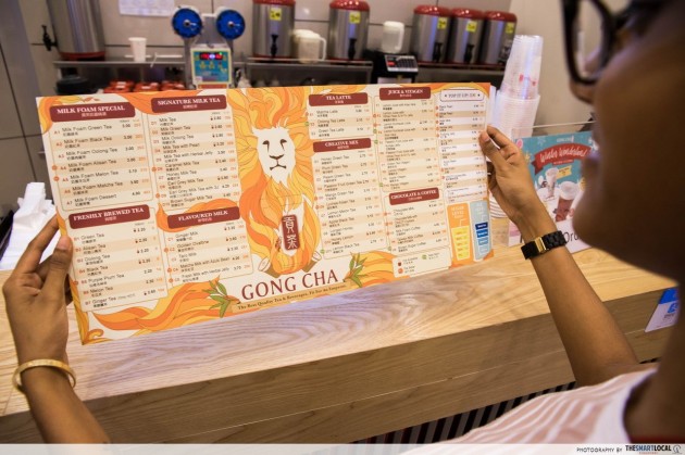Gong Cha's Menu Has Calorie Counts For Less Sinful Life Decisions