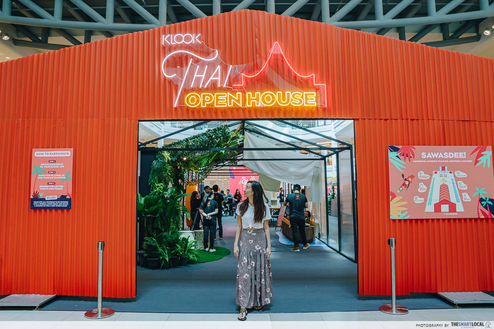 Klook's Thai Open House At Plaza Singapura Has Food Booths, Travel ...
