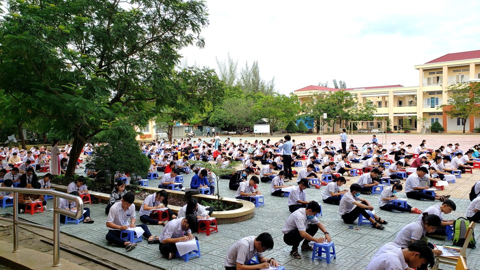 Vietnamese School Makes Students Sit For Preparation Exams In School ...