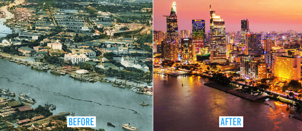 21 Photos Of Saigon Landmarks Then & Now (Sài Gòn Xưa & Nay)