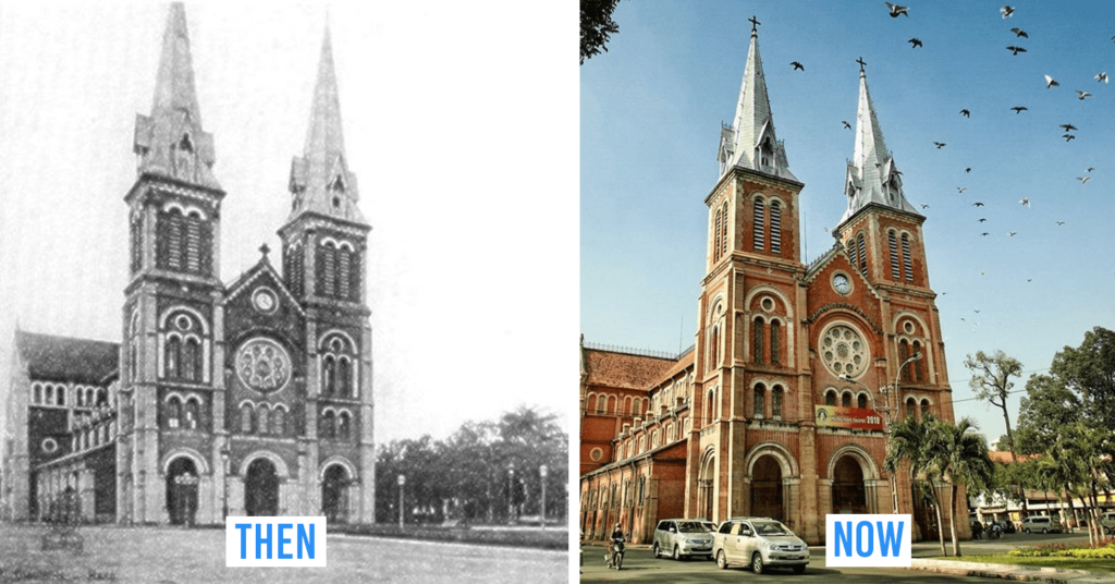 21 Photos Of Saigon Landmarks Then & Now (Sài Gòn Xưa & Nay)