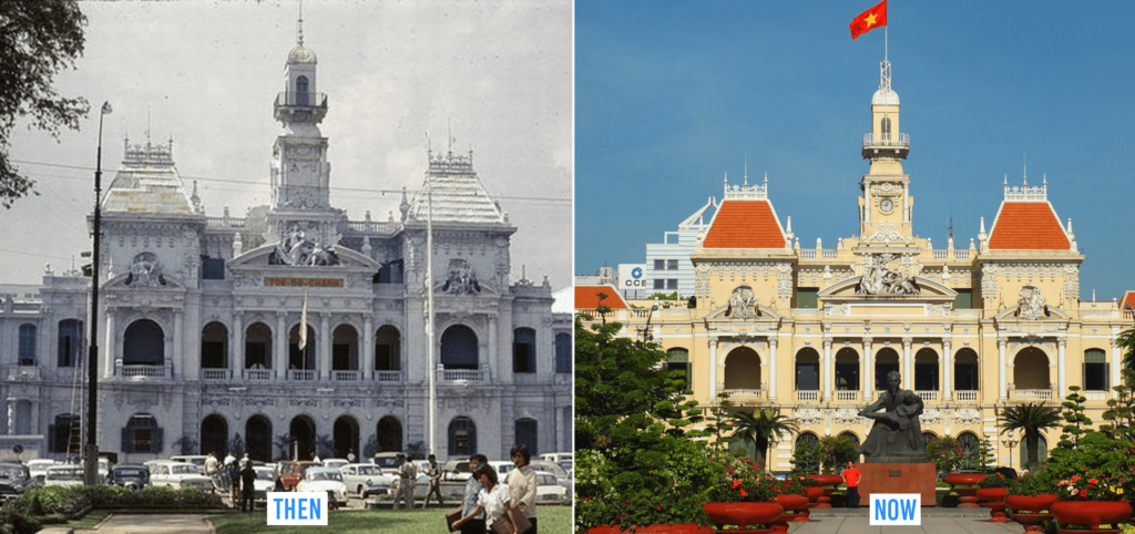 21 Photos Of Saigon Landmarks Then & Now (Sài Gòn Xưa & Nay)