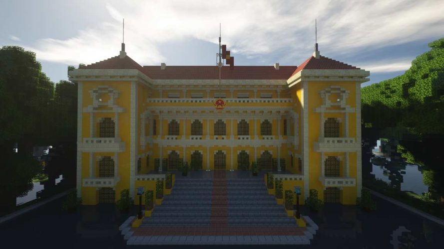 Dedicated Gamers Recreate Hanoi Landmarks In Minecraft