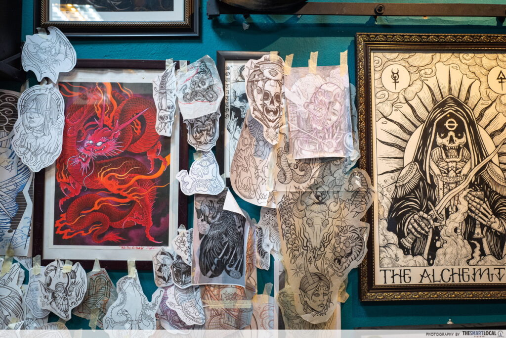 The Alchemist Cafe, Saigon: Goth Cafe With Tattoo, Skulls & Taxidermy