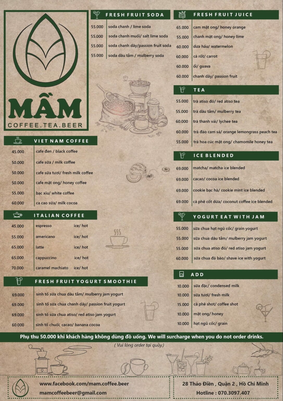 Mầm Coffee Tea Beer, Saigon: Country-Style Cafe With Nostalgic Decor