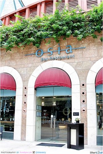 A look at RWS Osia Bar & Restaurant's brand new menu