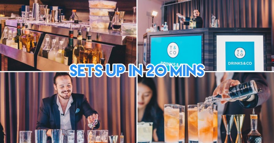 Drinks&Co Has A Pop-up Mobile Bar Service To Take Your Parties To The ...