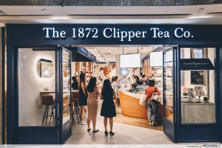 1872 Clipper Tea At ION Has Been Revamped With A Seating Area & 1-For-1 ...