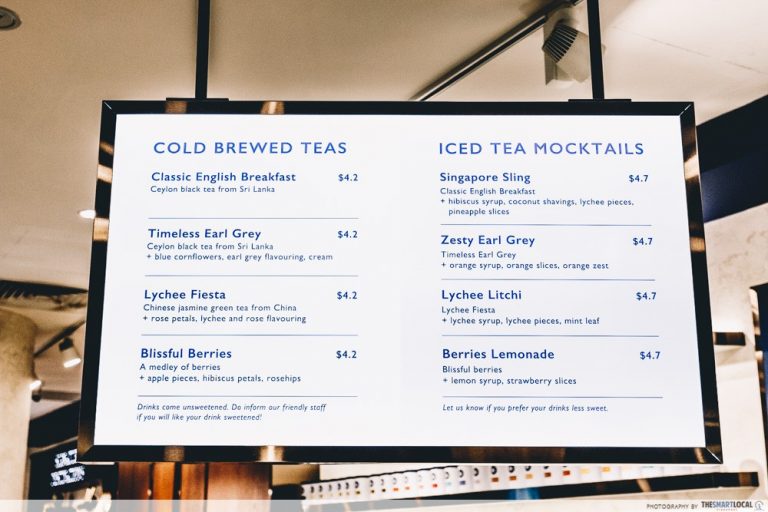 1872 Clipper Tea At ION Has Been Revamped With A Seating Area & 1-For-1 ...