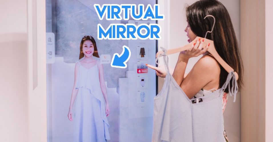 JADORN's Virtual Fitting Room Mirror Lets You Try On Outfits Without ...