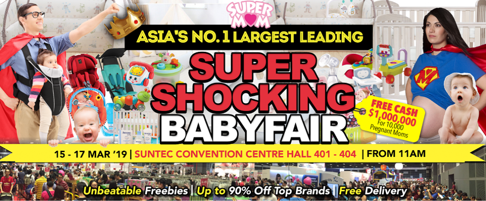 Supermom Baby Fair 2019 Is Back With Up To 90% Off & $1,000,000 Cash ...