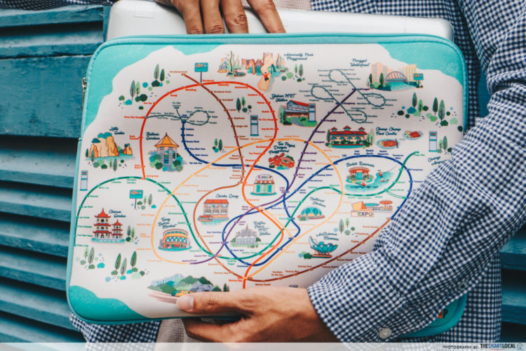 Knackstop Has Launched A Quirky New MRT Map Range That Will Make Your ...