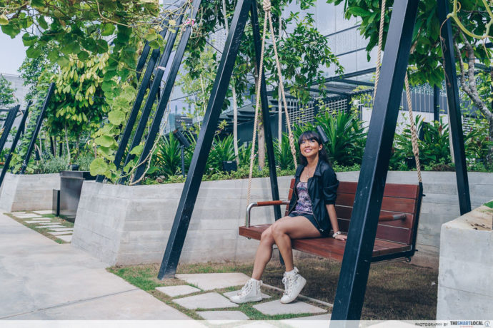 Funan Mall Is Now Reopened With An Indoor Cycling Track, Edible Garden ...