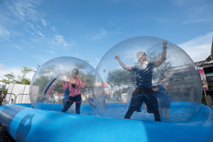 Singapore Sports Hub's Summer Festival Has Free Bubble Runs, Obstacle ...