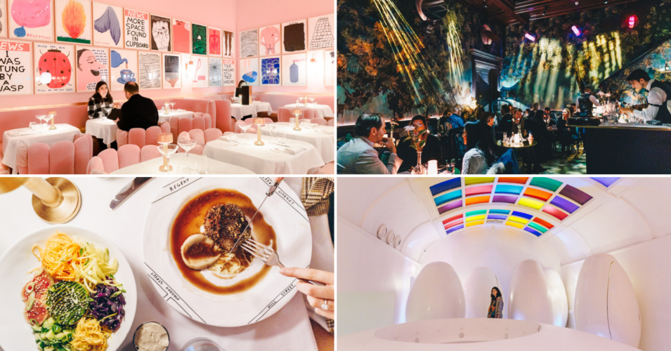 Sketch London - Quirky Restaurant With Pink Diner, Forest-Themed Bar & Egg-Shaped Toilet Pods