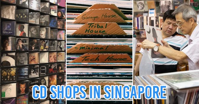 6 CD Shops In Singapore With CD Albums, Vintage Vinyls & Turntables