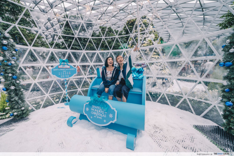 Jewel Changi Is Now A Frozen-Themed Wonderland With Light Shows & Snow ...