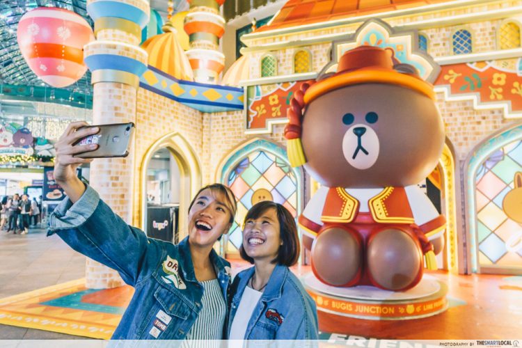 LINE FRIENDS World Tour Has Arrived In Singapore With Giant Characters ...