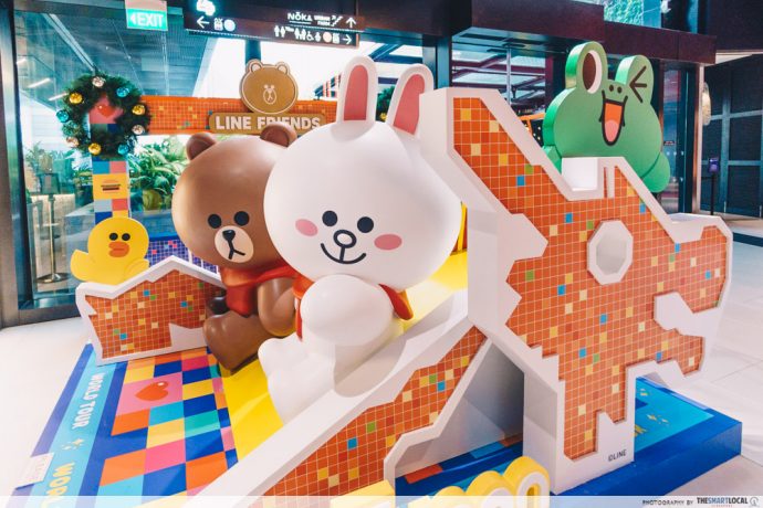 LINE FRIENDS World Tour Has Arrived In Singapore With Giant Characters ...
