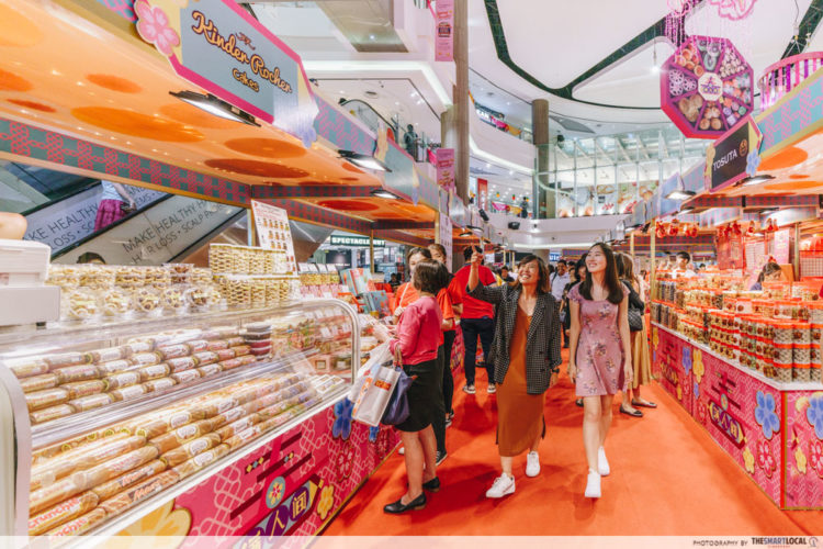 Compass One's CNY Food Fair Has Yuzu Pineapple Snacks, Cute Zodiac ...