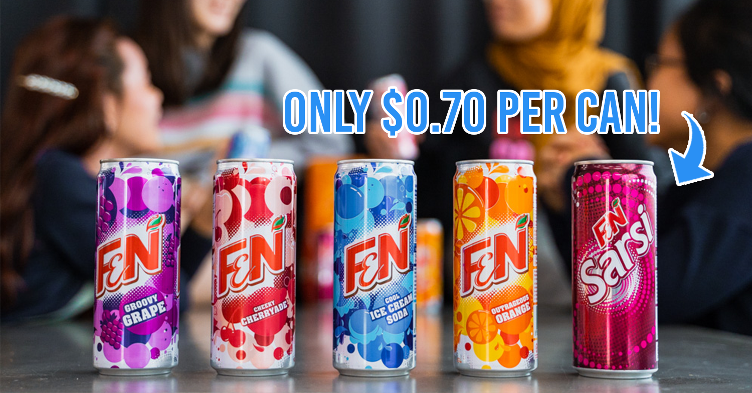 F&N's New Limited Edition Festive Pack Has 5 Popular Flavours For Big ...