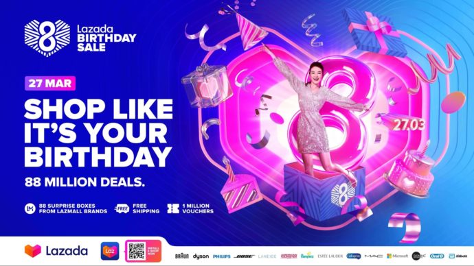 Lazada's Birthday Sale Has 1-For-1 BBT, 90% Off Deals & Surprise Boxes ...