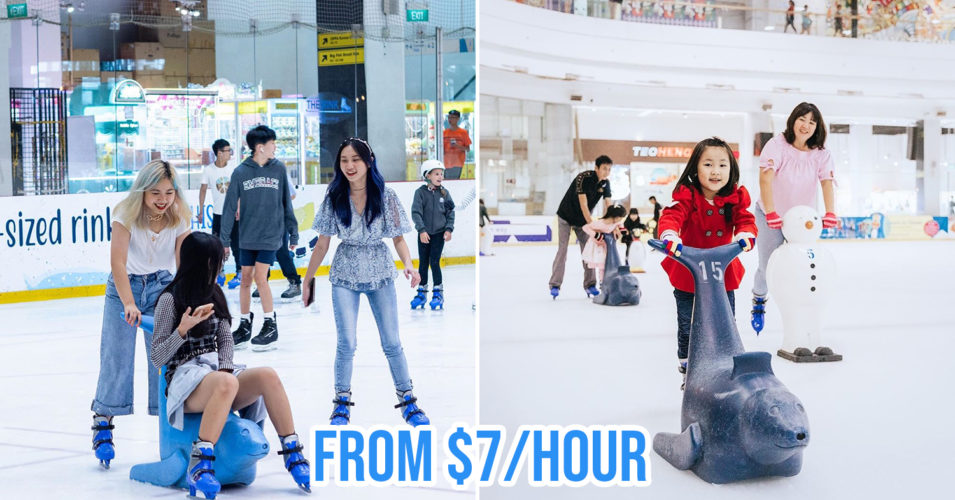 The Rink - Singapore’s Largest Ice Skating Rink At JCube
