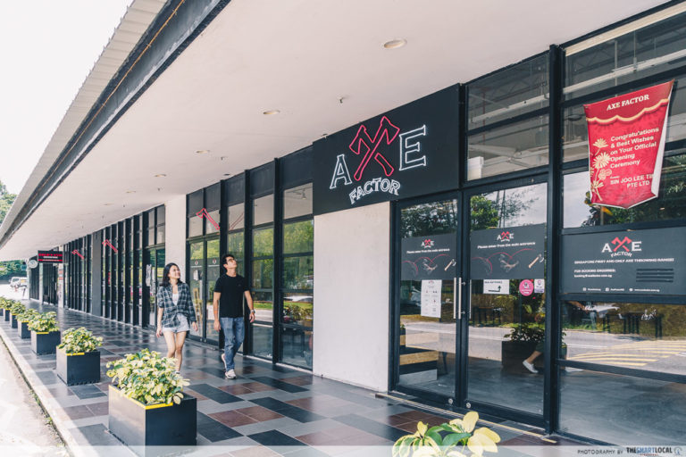Axe Factor: Indoor Axe Throwing Range At The Grandstand