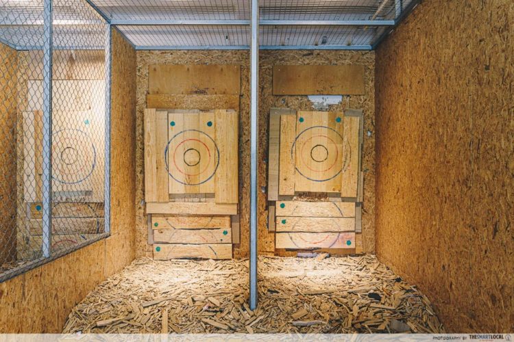 Axe Factor: Indoor Axe Throwing Range At The Grandstand
