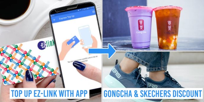 EZ-Link App: Get An Extra $0.50 Every Time You Top Up Your Card