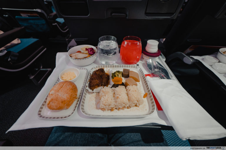 Singapore Airlines A380 Restaurant Full Dining Experience Review