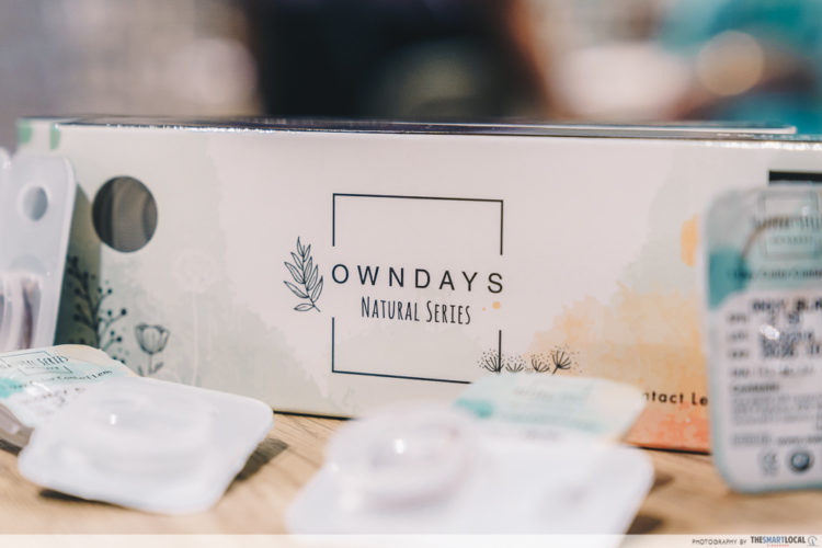 OWNDAYS Launches 13 Colour Contact Lens In Singapore