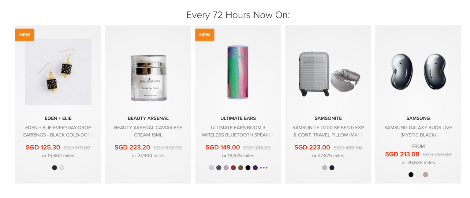 5 Gift Ideas From KrisShop With Up To 75% Off To Use Your Miles On