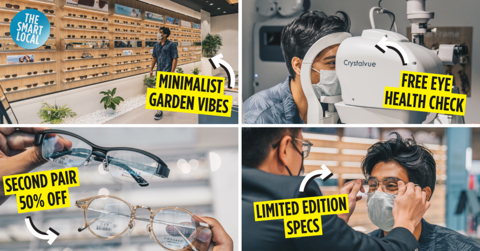 OWNDAYS' New MBS Store Has Exclusive Lenses & Free Eye Check-Ups