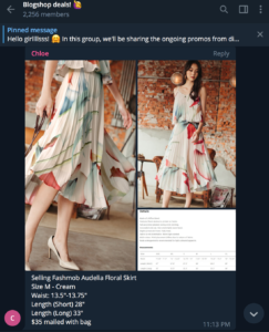 7 Telegram Groups To Sell Your Clothes In Singapore