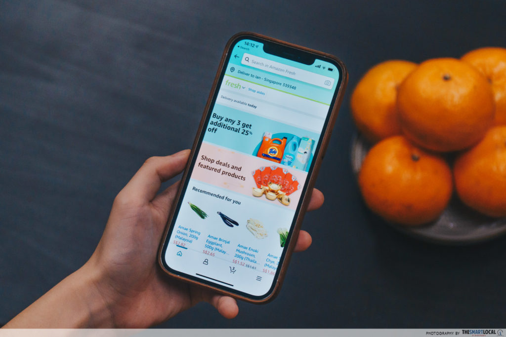 Amazon Fresh's 2-Hour Islandwide Delivery Is FREE And Avoids The ...