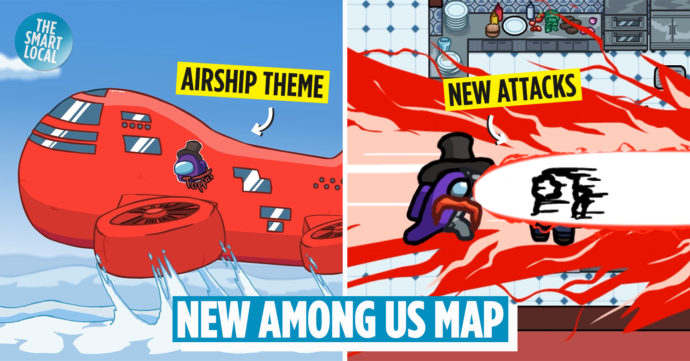 Among Us Gets A Free New Airship Map On 31st March