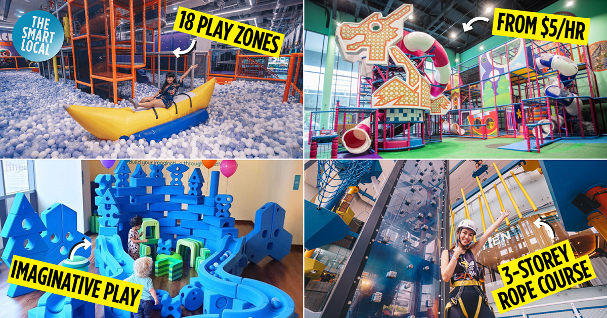 22 Best Indoor Playgrounds In Singapore For Kids [2022]