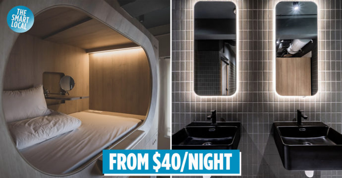 KINN Is A New Muji-Style Capsule Hotel On South Bridge Road That Looks ...