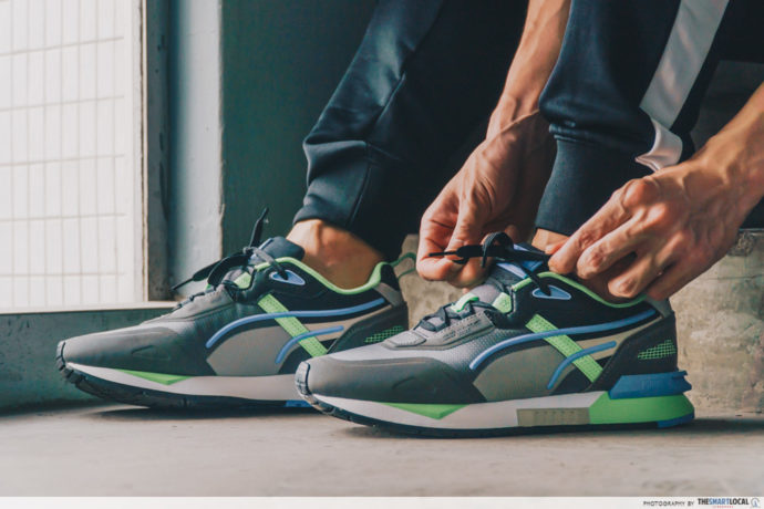 PUMA Mirage Tech - sneakers inspired by EDM lights and atmosphere