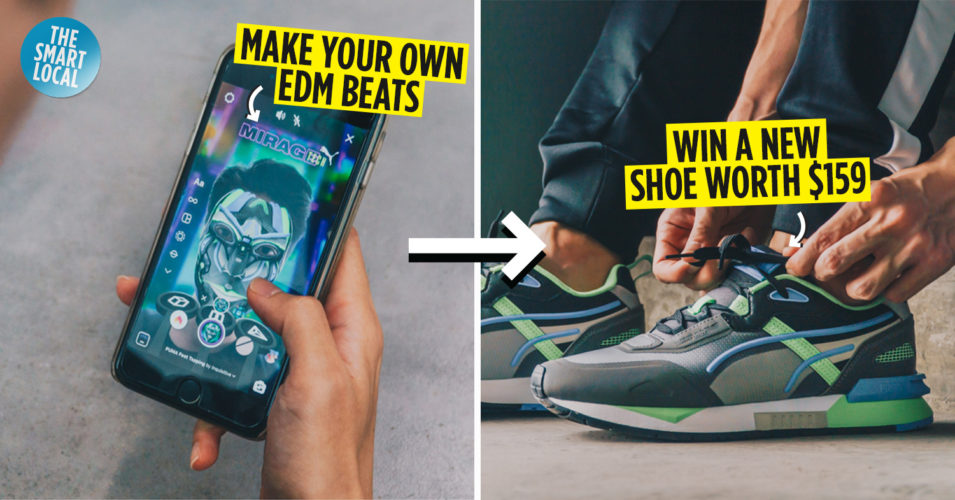 PUMA Mirage Tech - sneakers inspired by EDM lights and atmosphere
