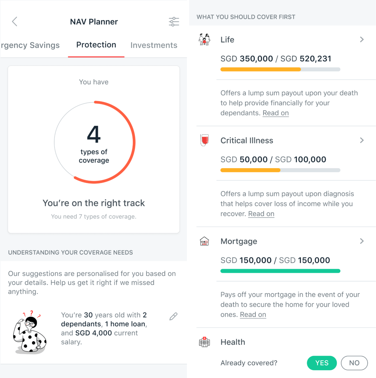 DBS NAV Planner review - how this free app helped sort out my finances