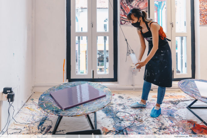 Motion Art Space Is A New Studio With Pendulum Painting Where You Can ...
