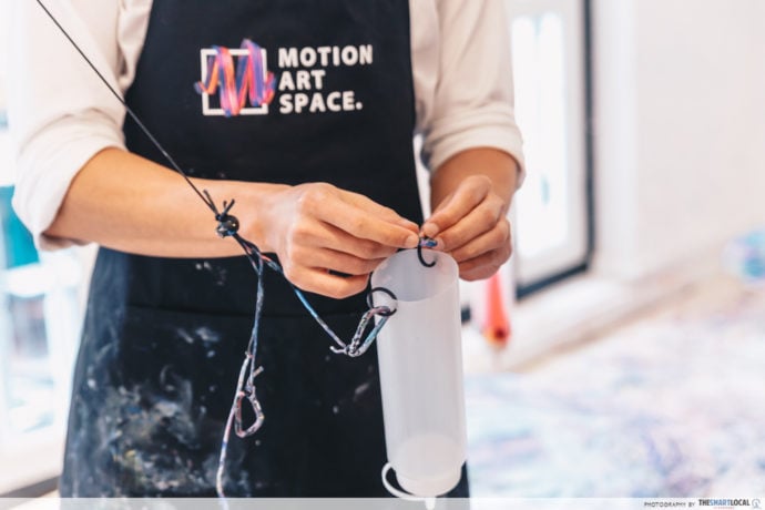 Motion Art Space Is A New Studio With Pendulum Painting Where You Can ...