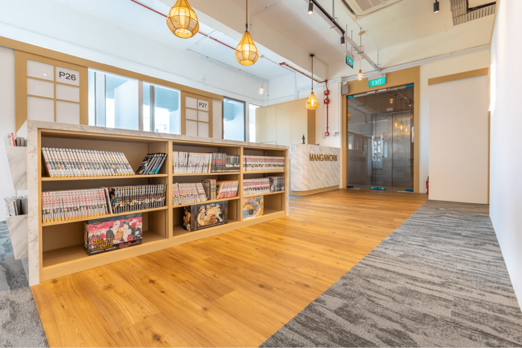 MangaWork Is A New Japanese-Themed Work Space Near Farrer Park