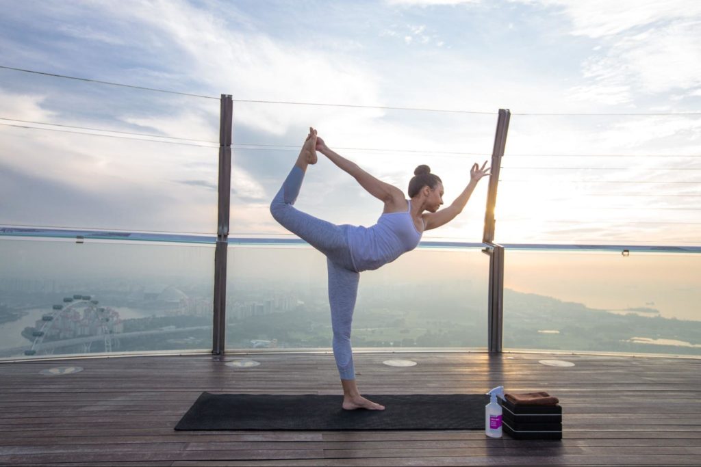 Marina Bay Sands Now Has Sunrise & Sunset Yoga Sessions On Its 57th ...