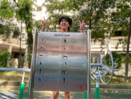 Surviving Gym Shutdown With Fitness Corner Workouts In My HDB Hood