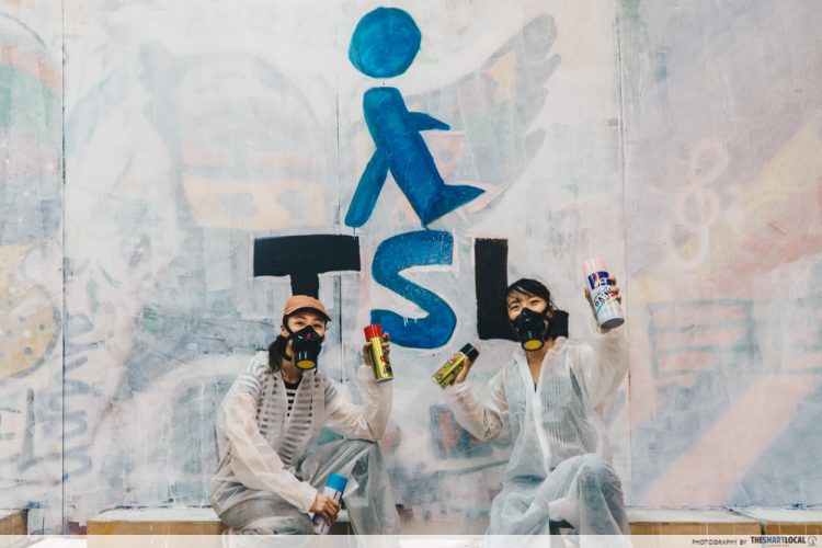 Heaven Spot Is A Graffiti Art Studio In Singapore For Spray Painting Walls