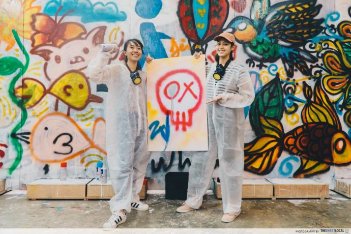 Heaven Spot Is A Graffiti Art Studio In Singapore For Spray Painting Walls