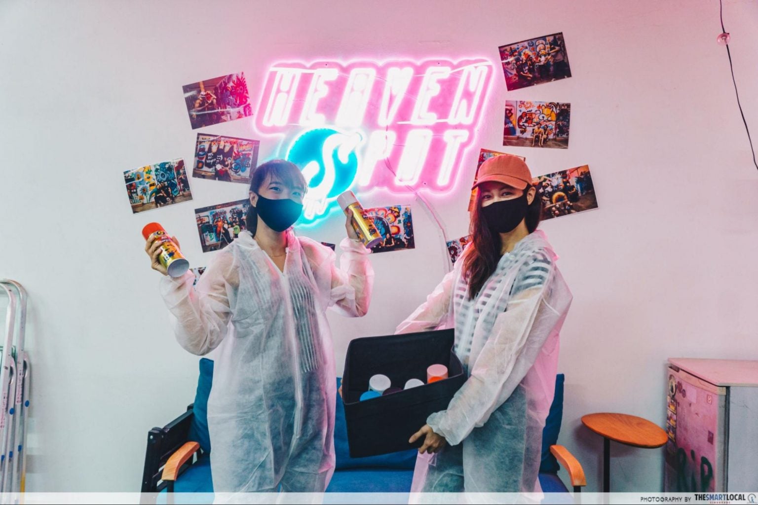 Heaven Spot Is A Graffiti Art Studio In Singapore For Spray Painting Walls